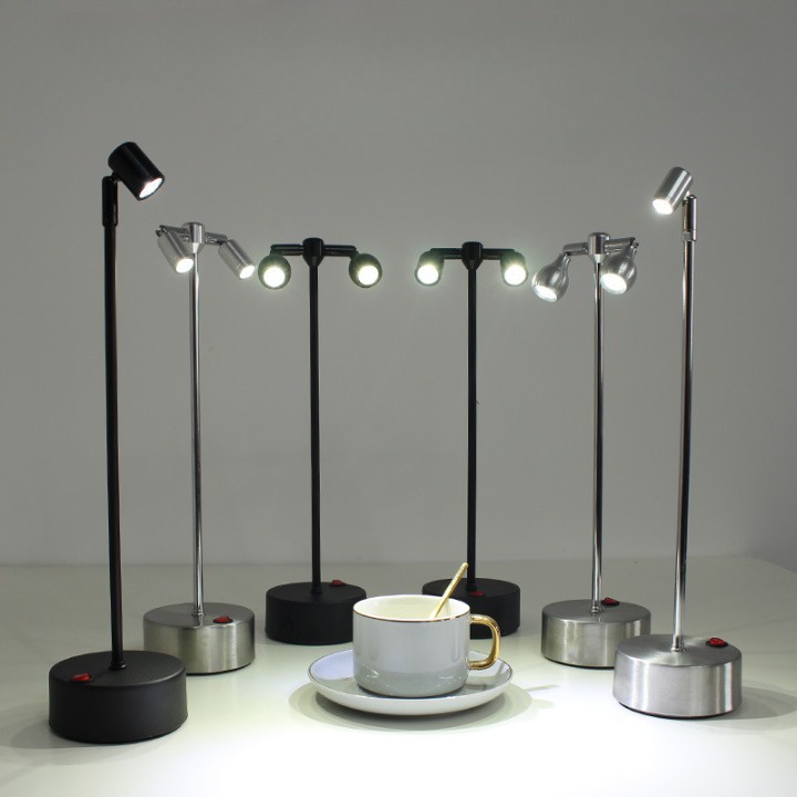 PLH LED Rechargeable Table Lamp for Bar Bistro Living Room Study ...