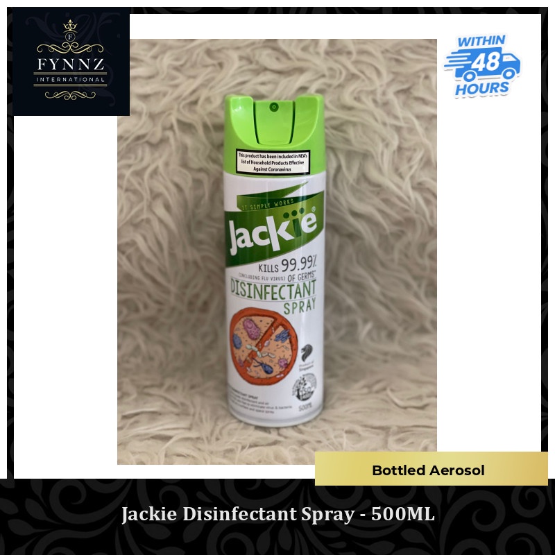 Jackie Disinfectant Spray - 500ML | Shopee Singapore