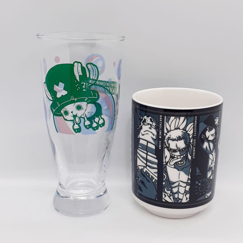 One Piece Glass Luffy Collection From Japan | Shopee Singapore