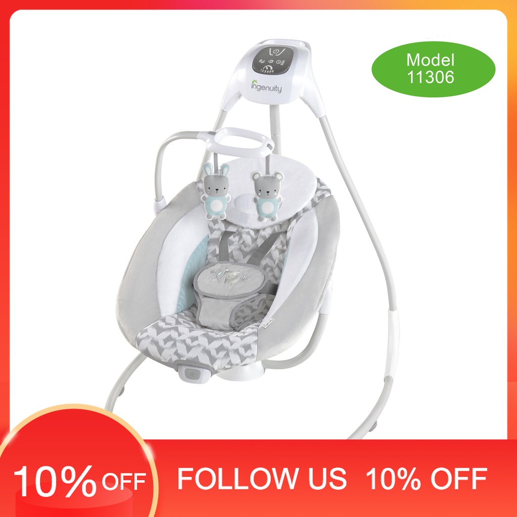 In stock Ingenuity Simple Comfort Cradling Swing Baby auto Vibrating ...