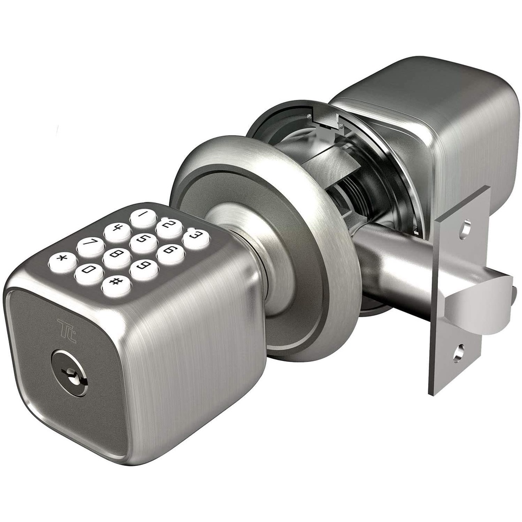 Smart Door Lock via Bluetooth, TURBOLOCK Digital Gate Lock, Keypad Door ...