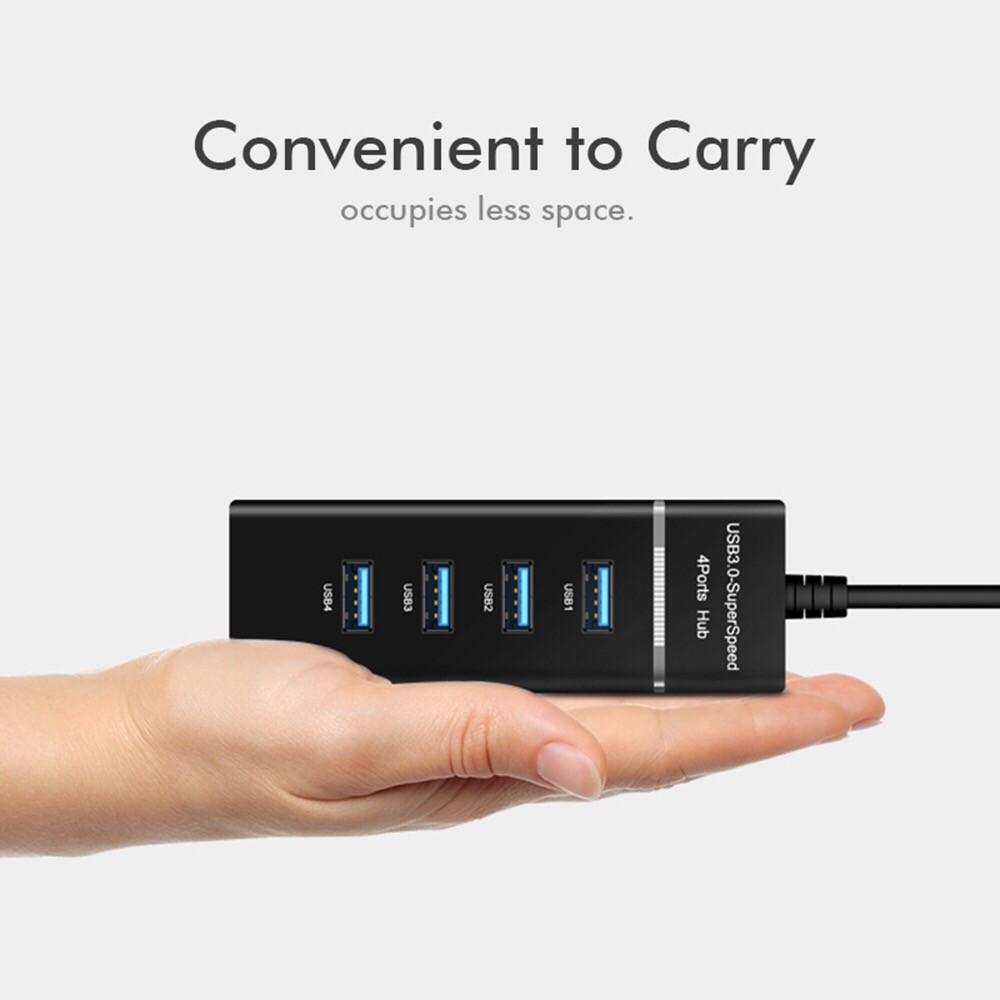 [RECEIVE IN 3 DAYS] USB 3.0 4 Ports High Speed 5Gbps Extension Hub ...