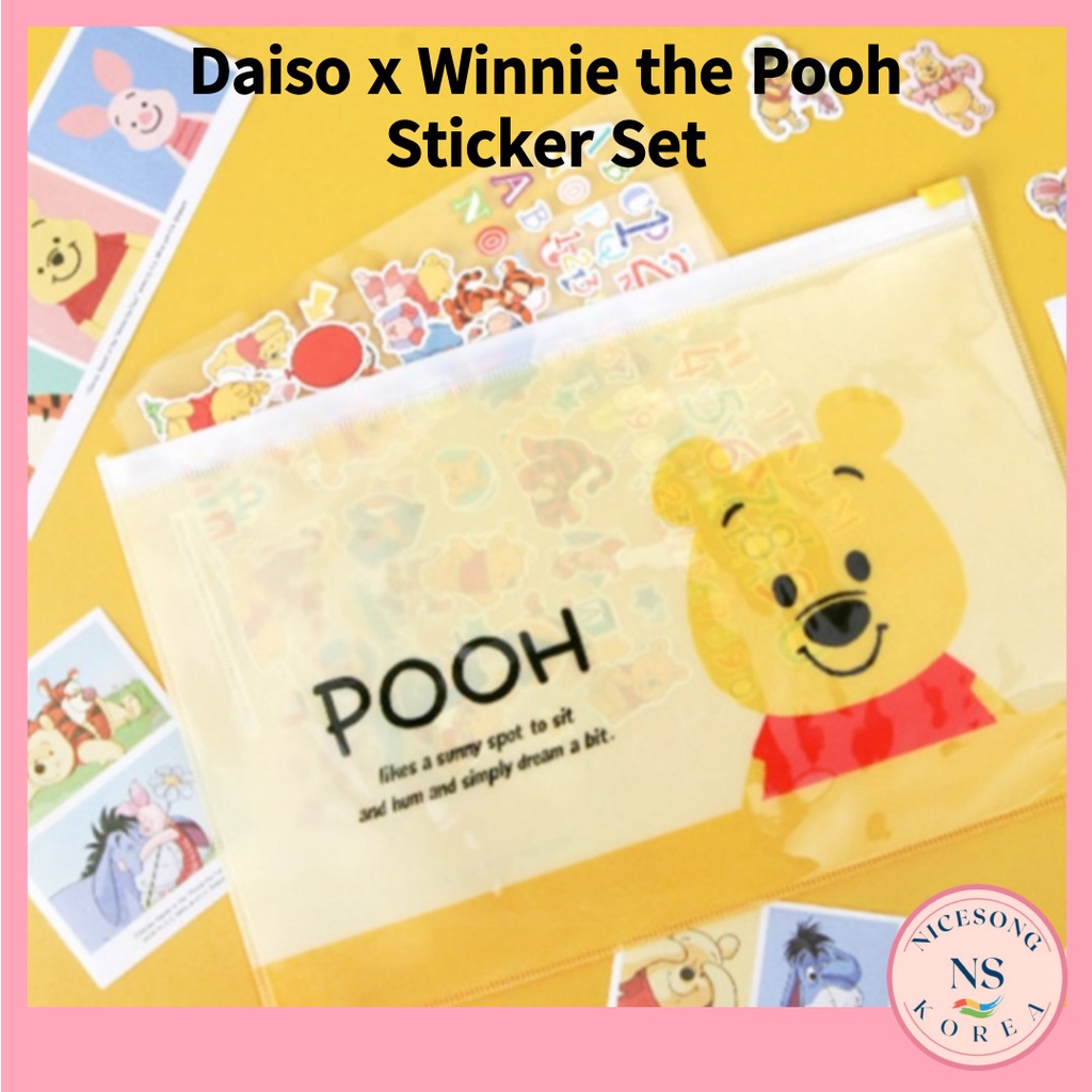 [Daiso]Disney Winnie the Pooh Sticker Set Daiso Korea Winnie The Pooh ...