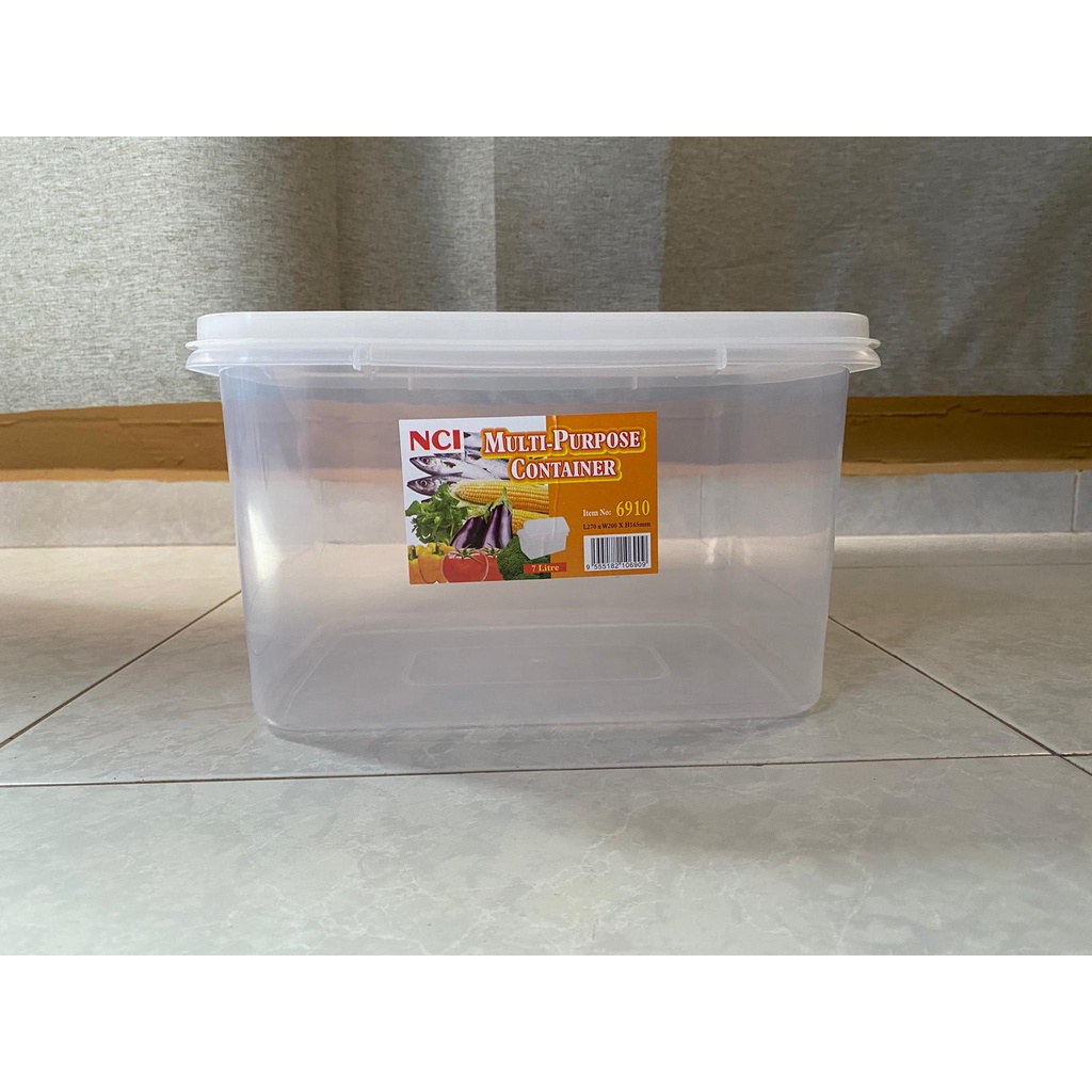 UnihomSG [ReadyStock] NCI Multi Purpose Container Storage Box Food ...