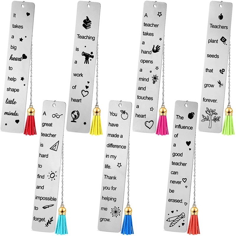 Bookmarks for teacher stainless steel bookmarks teacher’s day gift ...