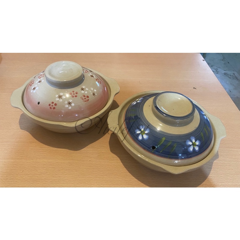 Large Ceramic Sapo Tahu Bowl Pan / Basi / Claypot Bowl / Casserole Pot ...