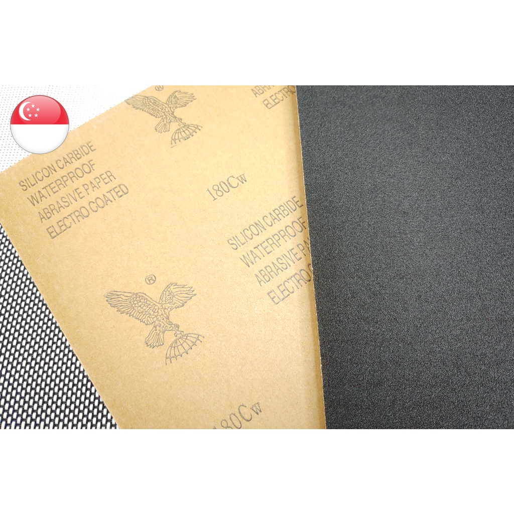 Eagle Brand Abrasive Sand Paper Sandpaper for Resin Metal Wood Sanding ...