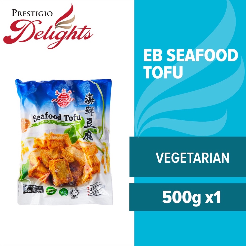 EB Frozen Vegetarian Seafood Tofu - By Prestigio Delights | Shopee ...