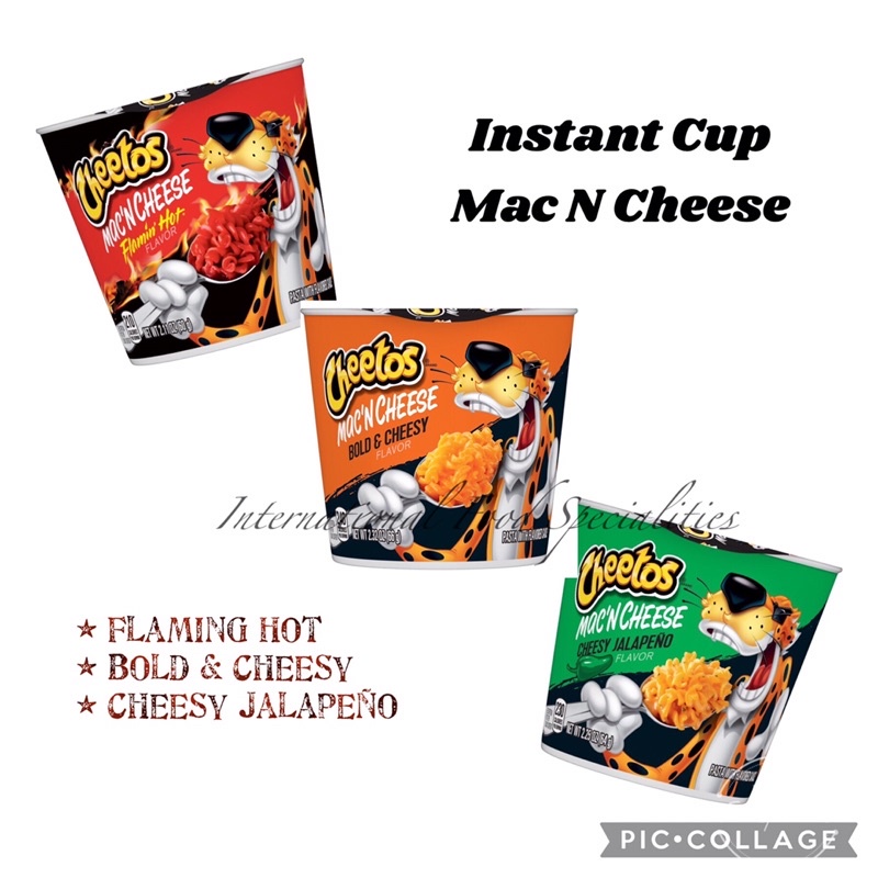 Cheetos Mac N Cheese Cups, Serve in 3 mins(Ready Stock) | Shopee Singapore