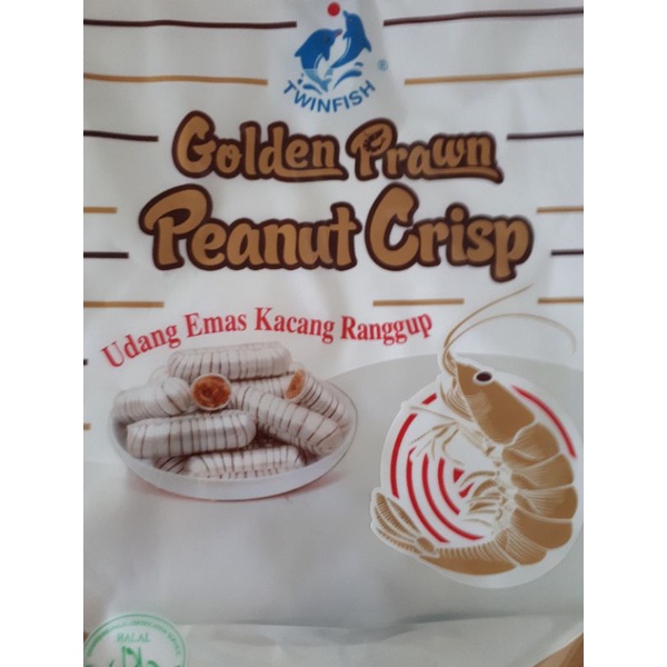 Twinfish Golden Peanut Crisp Candy (Prawn Candy)[350g/pack] | Shopee ...