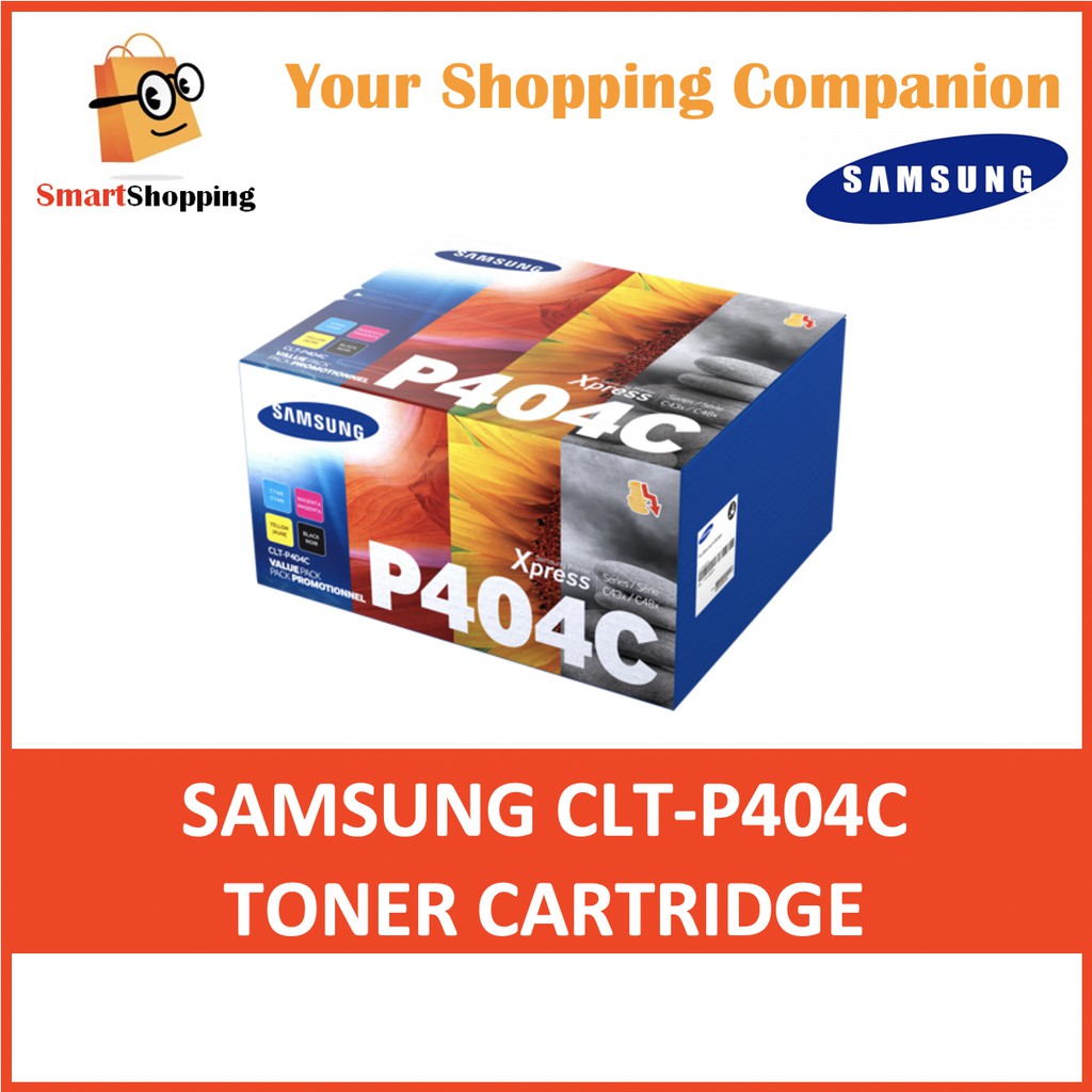 Samsung CLT-P404C Toner Cartridge Compatible Xpress C430 C430W Xpress ...