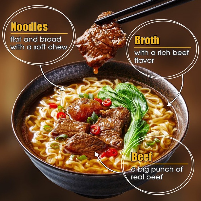 Taiwan Man Han Da Can Imperial Big Meal Feast Beef Instant Noodles Pork ...