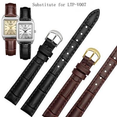 First layer leather strap 14MM replacement Casio female LTP-V007 small ...
