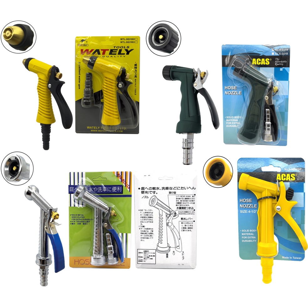 [SG STOCK] WATER SPRAYER Chrome/ Plastic Head Hose Pipe Tube Holder ...