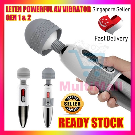 Leten Lighting AV Vibrator Gen 1 Sex Toy Powerful Vibrating Massager | Sex toy for woman| Sex ...