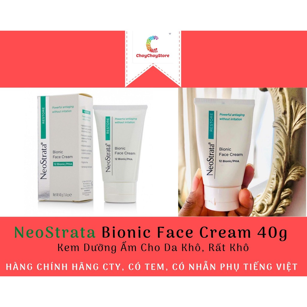 [CTY Cream] Neostraata Bionic Face Cream 40G - Dry & Very Dry ...
