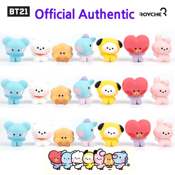 BTS BT21 Official Minini MONITOR FIGURE Authentic Goods | Shopee Singapore