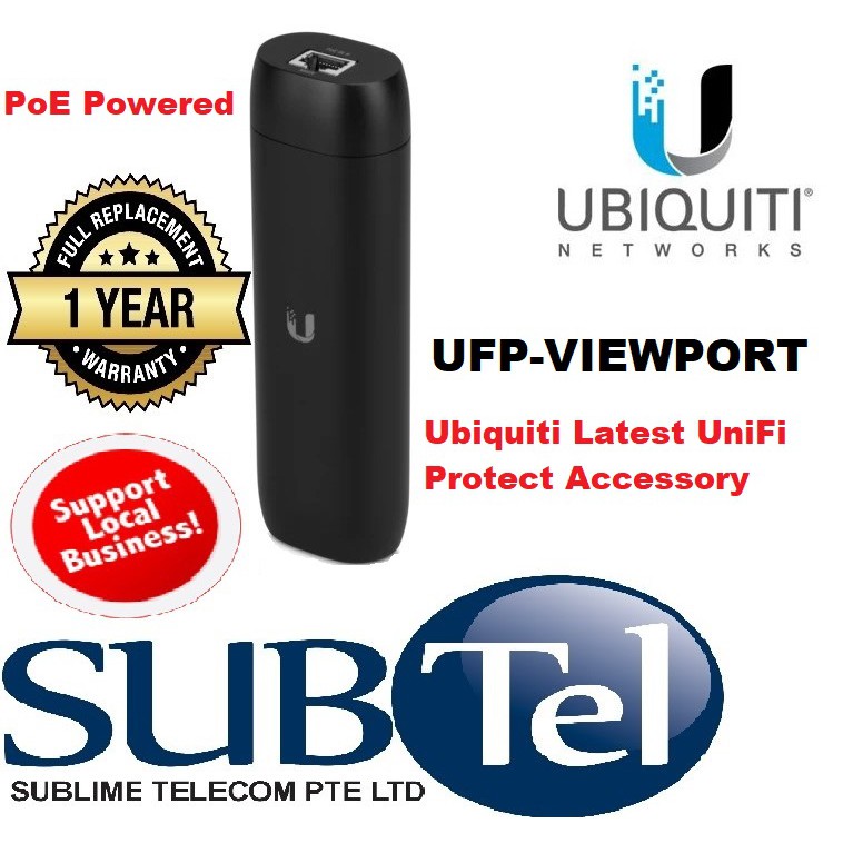 UFP-VIEWPORT Ubiquiti UniFi Protect POE Powered Viewport Security ...