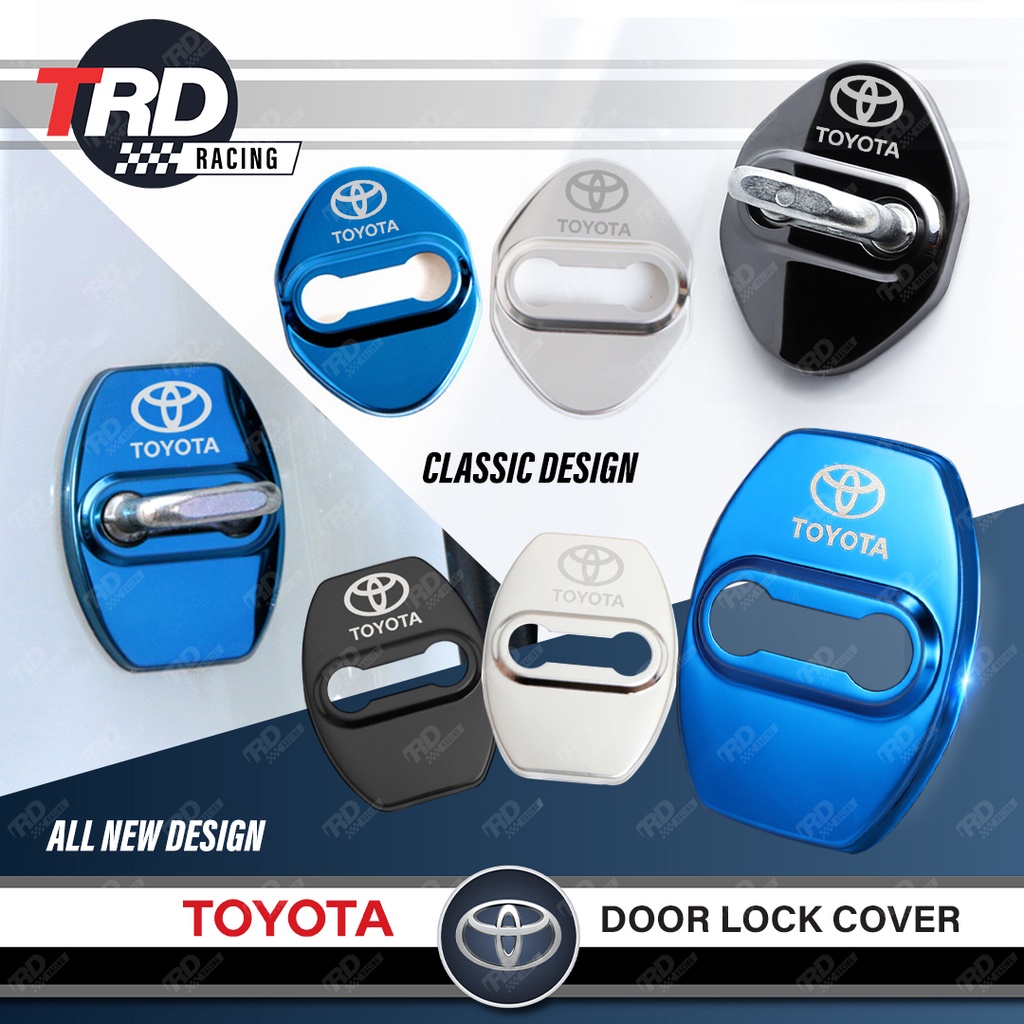 TOYOTA DOOR LOCK COVER VIOS YARIS COROLLA CROSS VELOZ FORTUNER HILUX ...