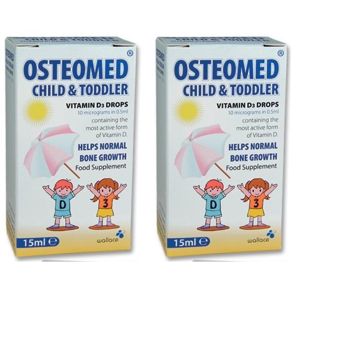 Osteomed Vitamin D drops for children & Osteomed tablets 30s | Shopee ...