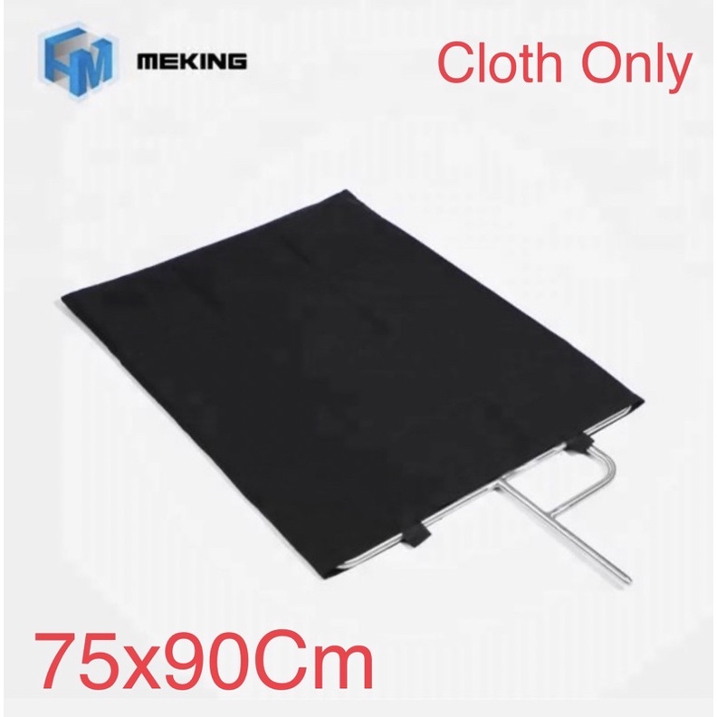 Selens 75x90cm Black Cloth Only Flag Frame with Reflector Diffuser ...