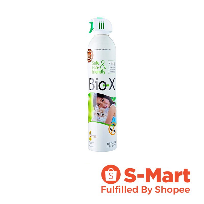 Bio-X Aerosol Spray Insecticide (600ml) | Shopee Singapore