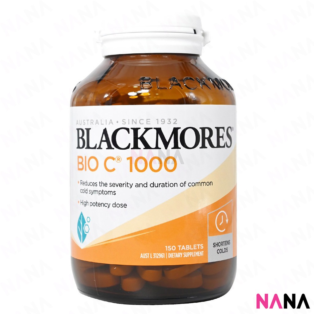 Blackmores Bio C 1000mg 150 Tablets Vitamin C (EXP:05 2027) | Shopee ...
