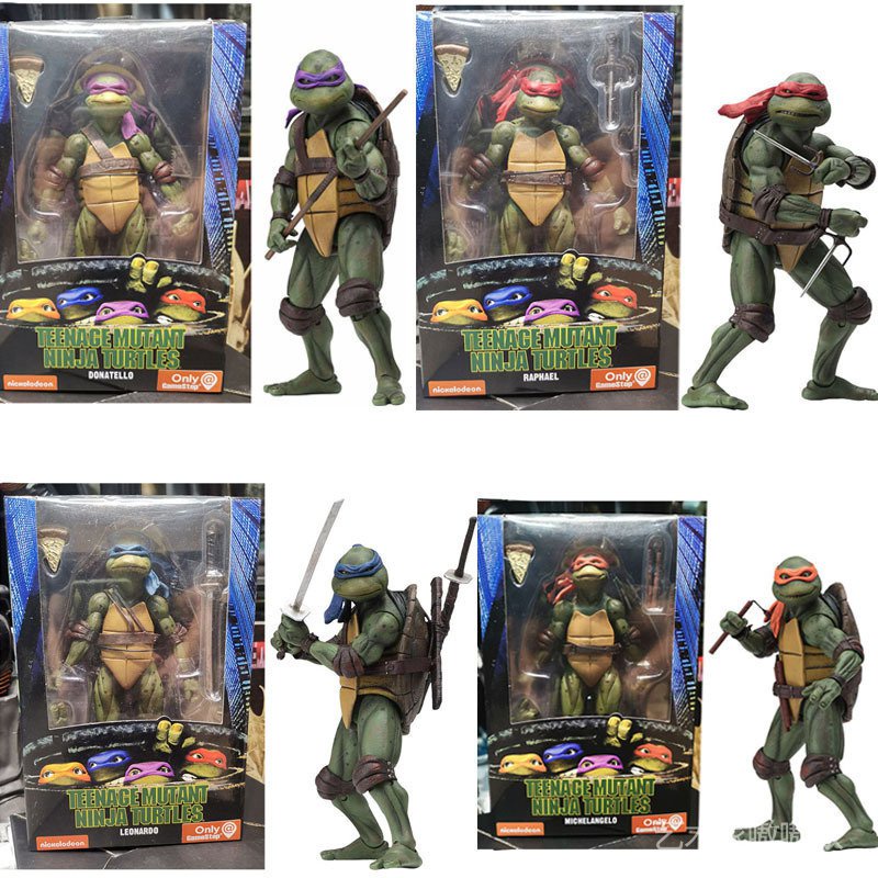 NECA Teenage Mutant Ninja Turtles 1990 TMNT Movie Edition Limited ...
