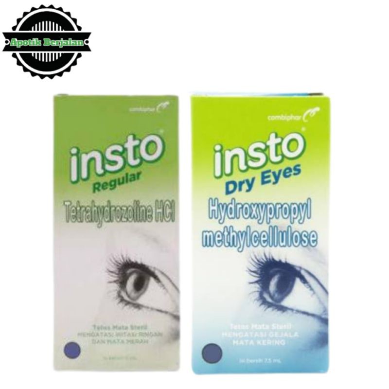MATA Insto Regular Eye Drops and Insto Dry Eyes 7,5 ML | Shopee Singapore