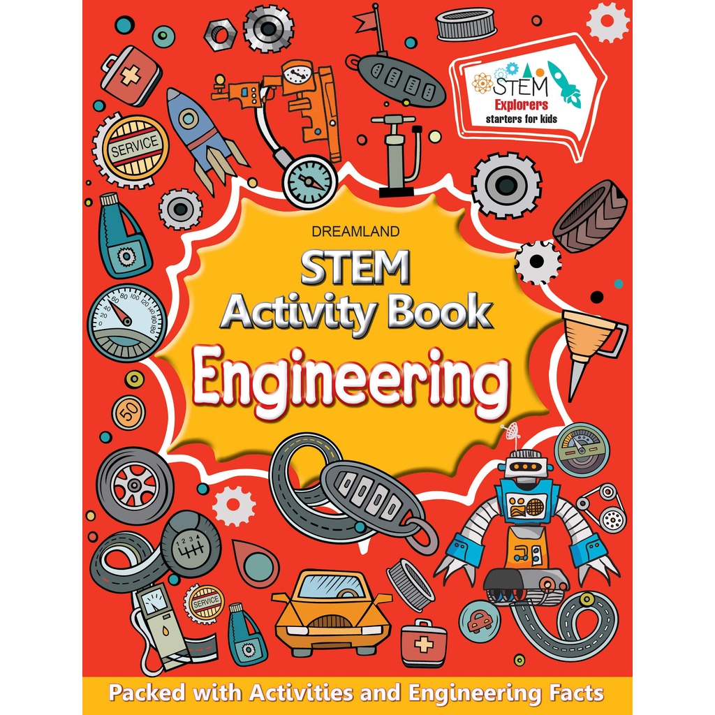 Activity book/Engineering - STEM Activity Book for Children Age 6-12 ...
