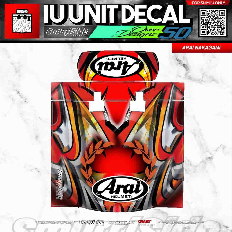 MOTORCYCLE SLIM IU UNIT DECAL VOL. 2 | Shopee Singapore
