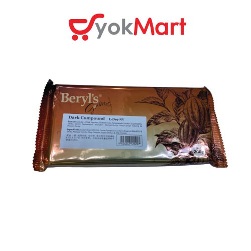 Beryl's Dark Chocolate Compound Block 200g | Shopee Singapore