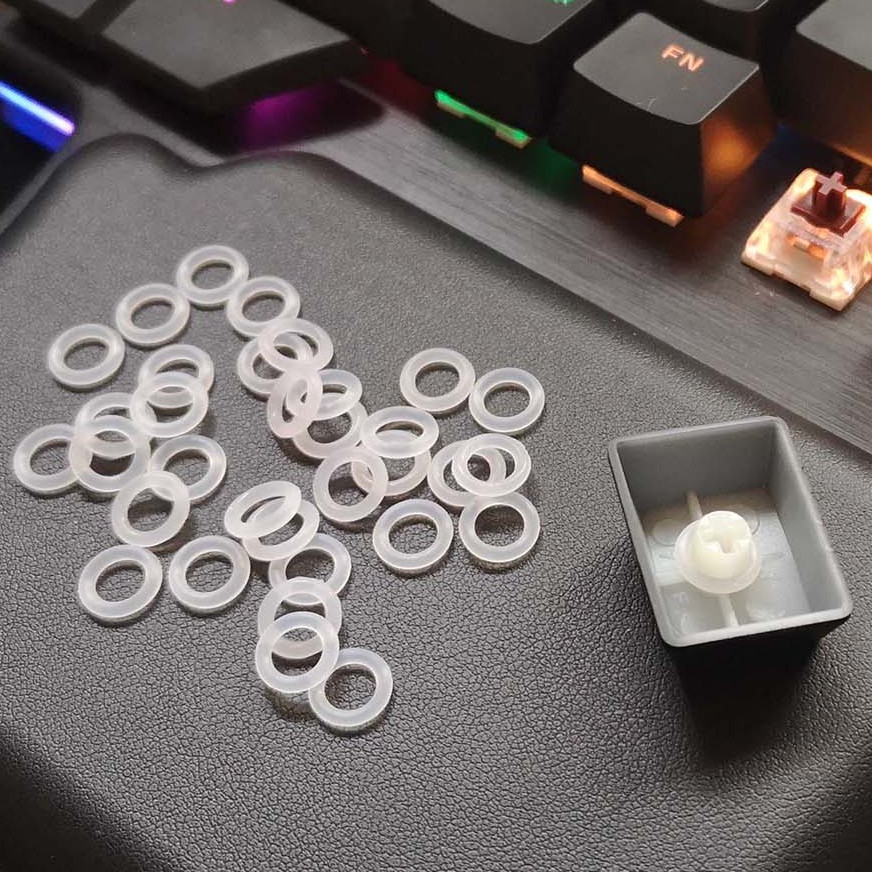 Rubber O-Rings O Rings Orings Dampers Silencing Mechanical keyboard For ...