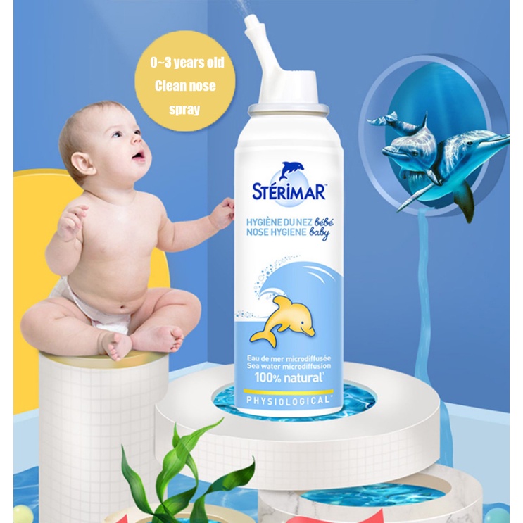 Sterimar Saline Nasal Spray 100ml nasal spray for children with nasal ...