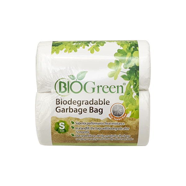 Biogreen Biodegradable Garbage Bags Small (2x50s) | Shopee Singapore