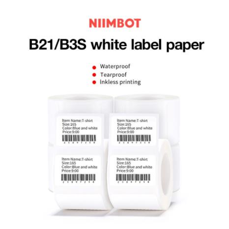 B21/B3S Nimbot Waterproof Sticker Thermal Label Printing Paper ...