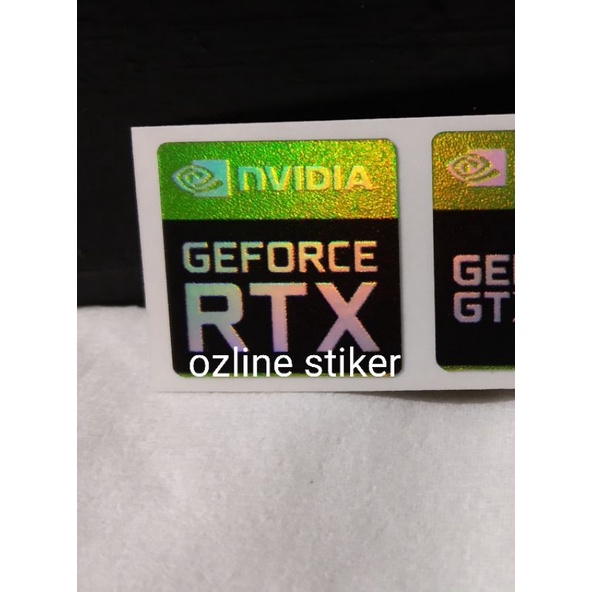 Nvidia rtx stickers for pc, laptop, notebook | Shopee Singapore