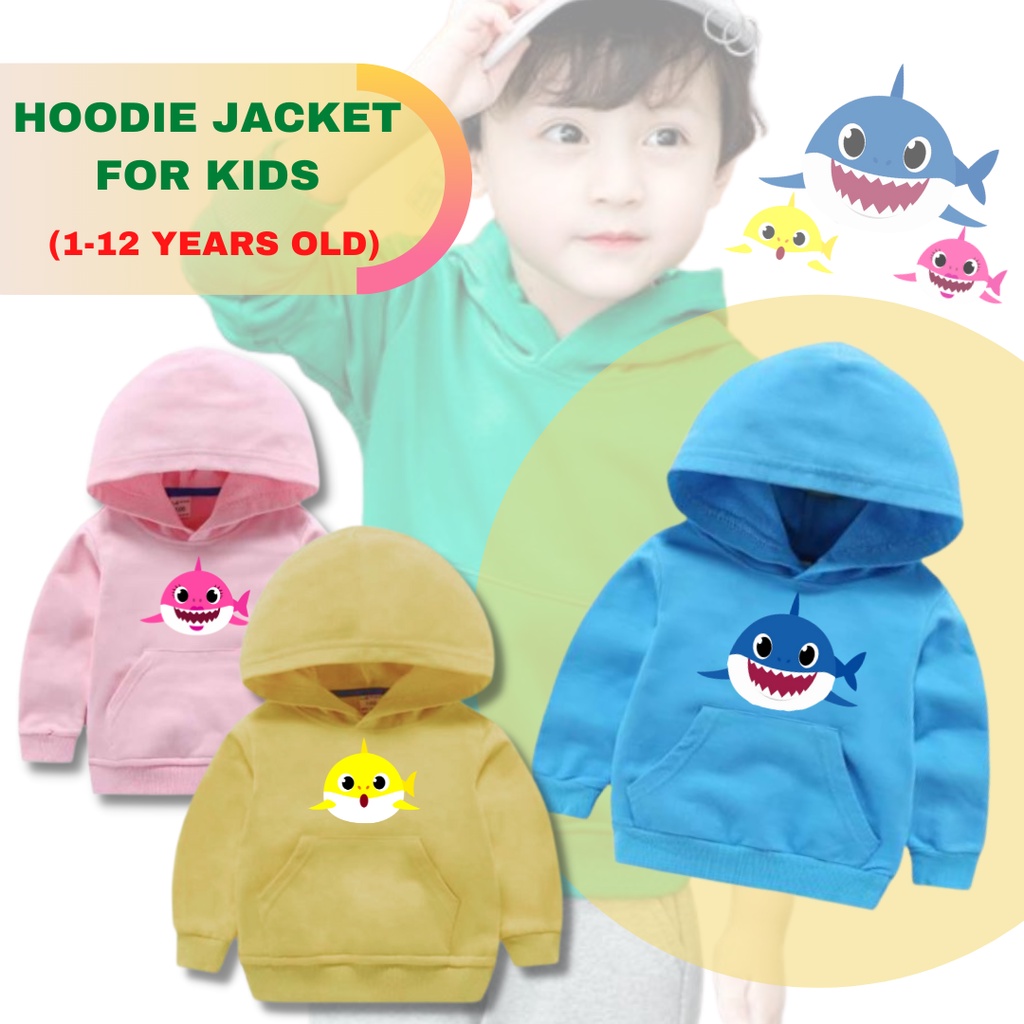 Shark Hoodie Jacket for Kids (1-12 Years Old) | Shopee Singapore