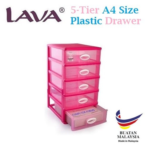 Lava 5-Tier Multipurpose A4 Size Drawer /5 Tier Multipurpose Drawer /5 ...