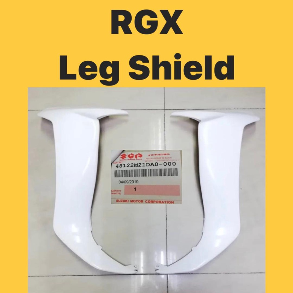 Suzuki RGX FRONT COVER R&L - SGP // RGX LEG SHIELD RGX KEPAK KEPOK RGX ...