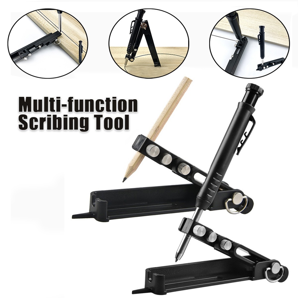 Measuring Anti Form Multi-function Adjustable Profile Scribing Ruler ...