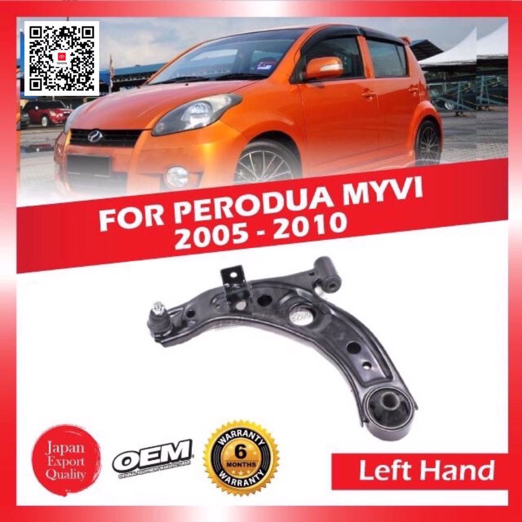 PERODUA MYVI (2005 - 2010) Heavy duty LOWER ARM | Shopee Singapore