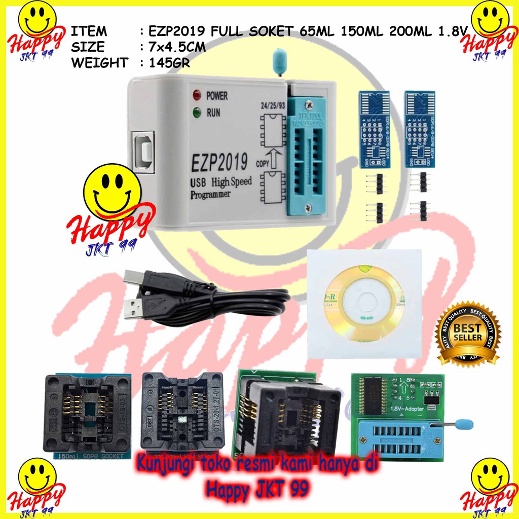 [ Happy JKT 99 ] FULLSET BIOS FLASH TOOL EZP2019 PROGRAMMER 150ML+200ML ...
