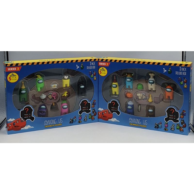 Among Us Series 2 - Crewmates Collectible 8pcs pack (2 Asstd) | Shopee ...
