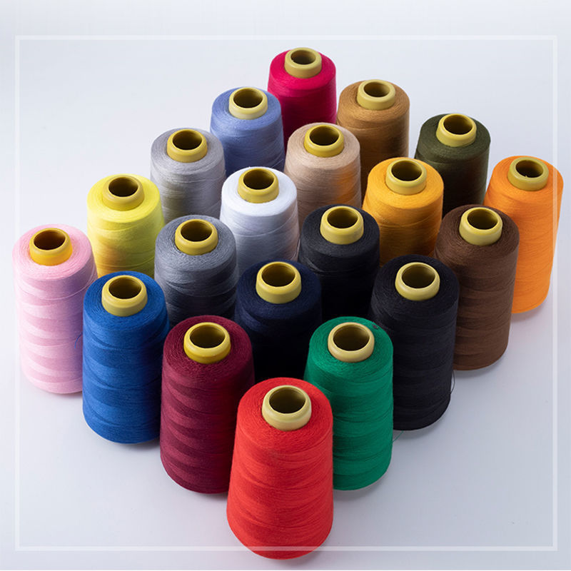 3000Yards/spool Polyester Sewing thread Durable Grey/White/Blue threads ...