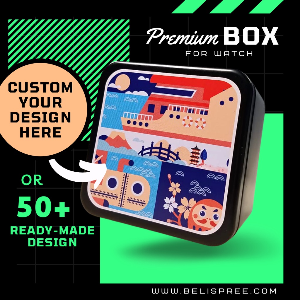 Custom Box for Watch Personalised Box Premium Print Box Box Printing MU ...