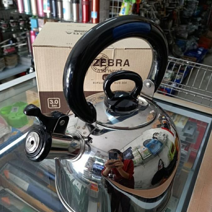 Zebra Kettle 3lt Capacity SUS304 | Shopee Singapore