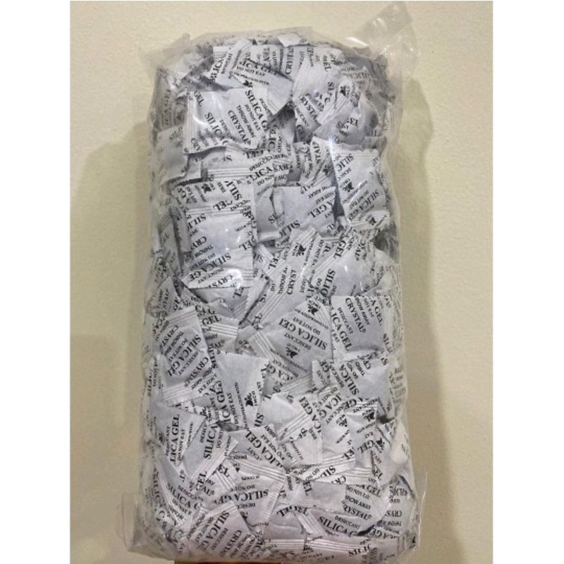 200 Grams contains 100 PCS SACHETS - SILICA GEL BEST QUALITY For ...