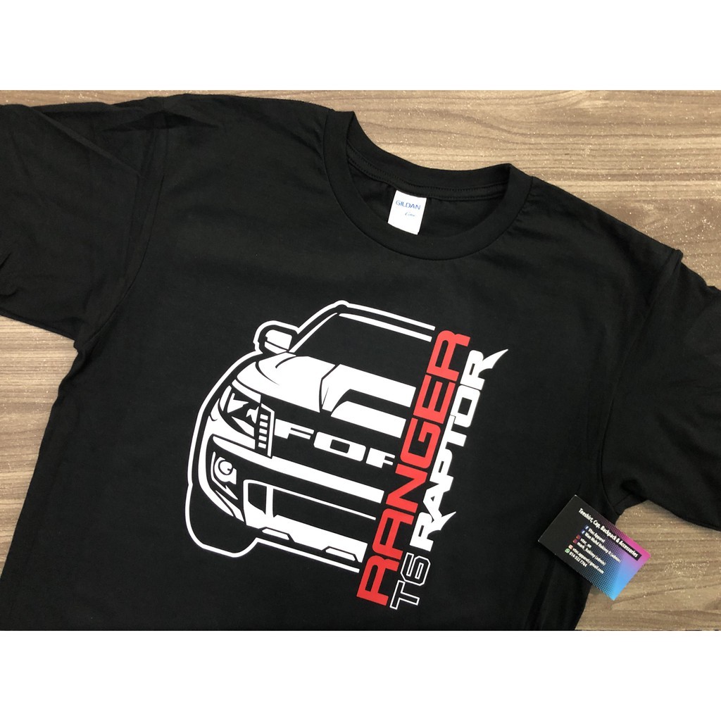 Ford Ranger 4X4 T6 RAPTOR *FRONT (Black Tshirt) | Shopee Singapore