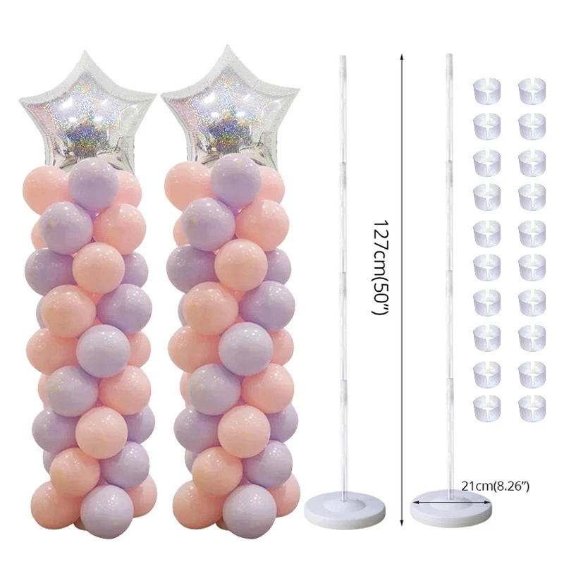 Balloon Arch Ballon Column Stand for Wedding Birthday Party Decorations ...